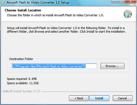 SWF 파일 동영상(AVI) 변환 - Anvsoft Flash to Video Converter /swf파일 avi변환/Anvsoft Flash to Video ...
